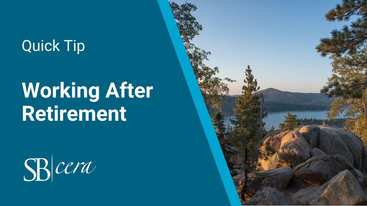 Post-Retirement Employment - SBCERA